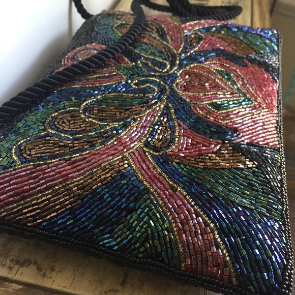Lyrella | Bags | Vintage Lyrella Beaded Handbag | Poshmark